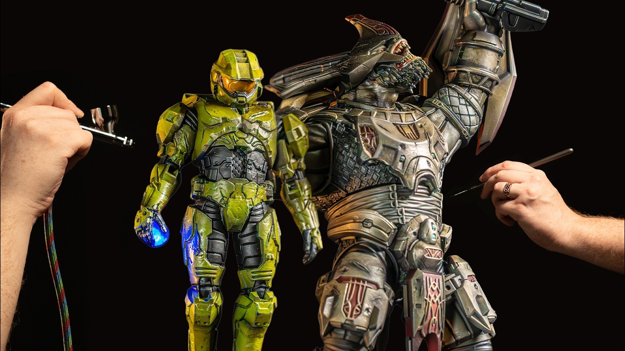 Recreating the Halo 3: Believe Diorama - YouTube