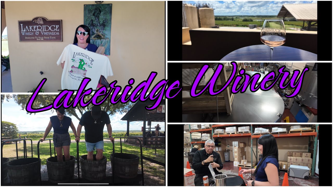 Lakeridge Winery, Clermont Florida - YouTube