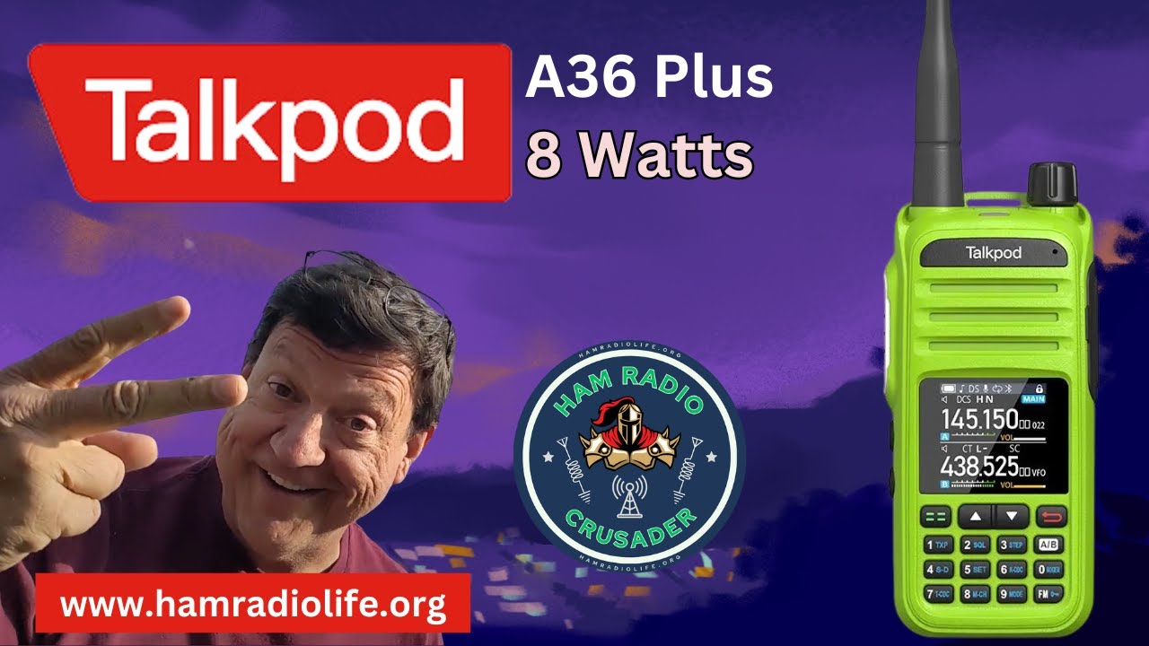 TALKPOD A36 Plus 8 WATT Review - YouTube