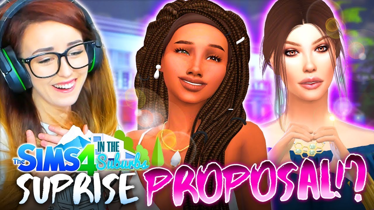 💍A PROPOSAL! BUT FOR WHO...🤔 (The Sims 4 IN THE SUBURBS #48! 🏘) - YouTube
