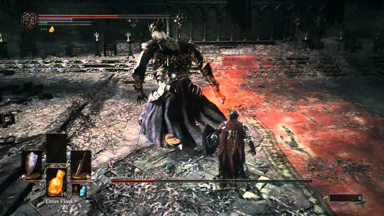 Dark Souls 3 Boss Fight: Prince Lorian/Prince Lothric - YouTube