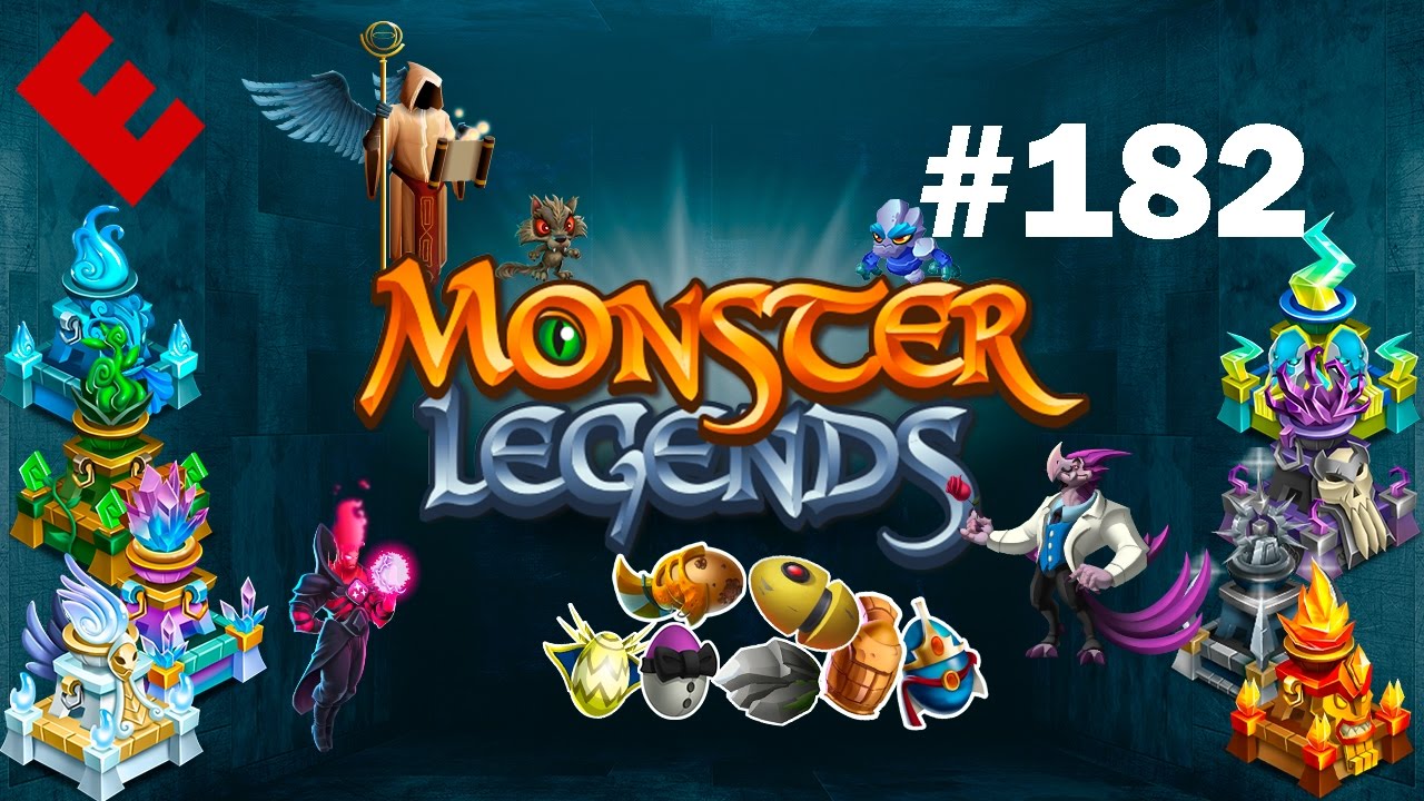 MONSTER LEGENDS #182 - NUEVO LEGENDARIO ARCADE - YouTube