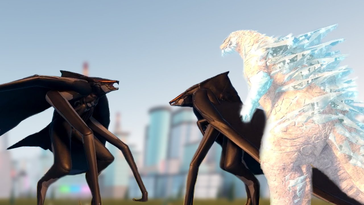 Male Muto vs Frostbite Godzilla and Male Muto - Roblox Kaiju Universe ...