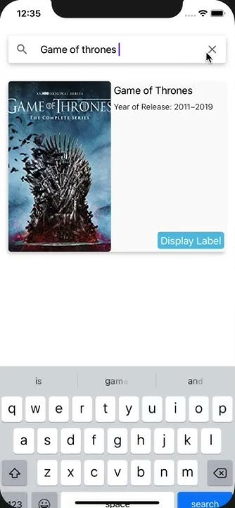 Demo Search movie using OMDb API & Expo React Native - YouTube