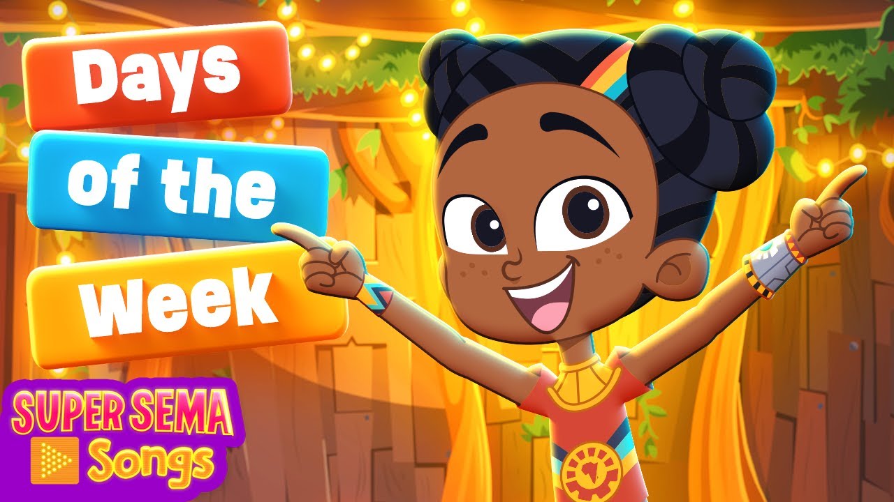 Days of the Week | Super Sema Songs for Kids - YouTube