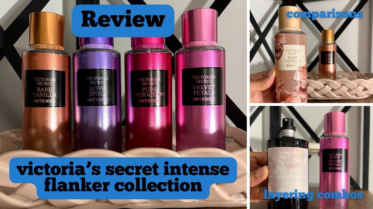 Victoria’s Secret Intense Flanker Collection Review - Bare Vanilla ...