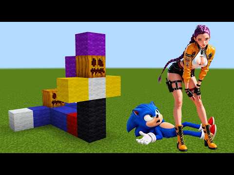 K POP DEMON HUNTERS RUMI x SONIC ADDON IN MINECRAFT!