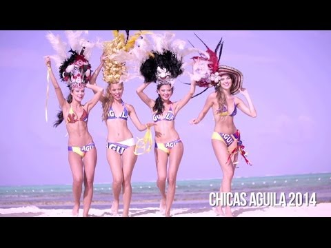 LAS CHICAS AGUILA 2014 TE INVITAN AL CARNAVAL DE BARRANQUILLA - AGUILA TV
