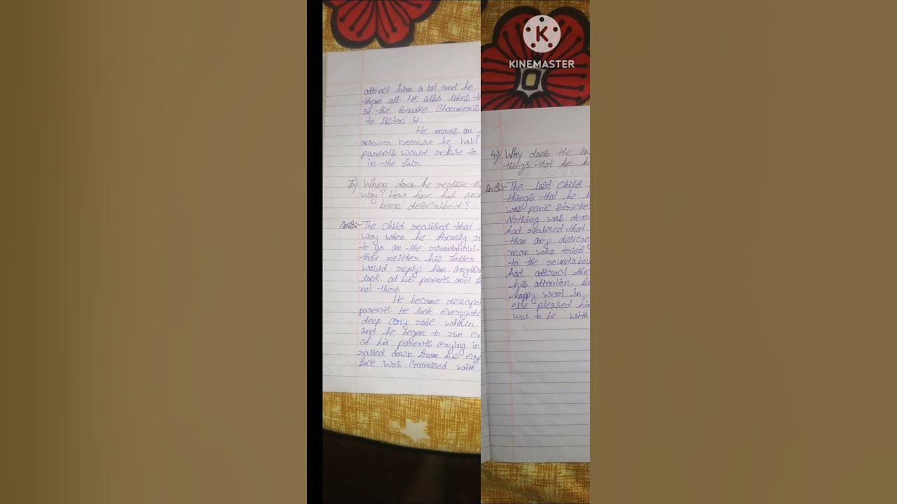 Moments Class 9 Chapter 1 The Lost Child question Answer homework moments-class-9-chapter-1-the-lost-child-question-answer-homework