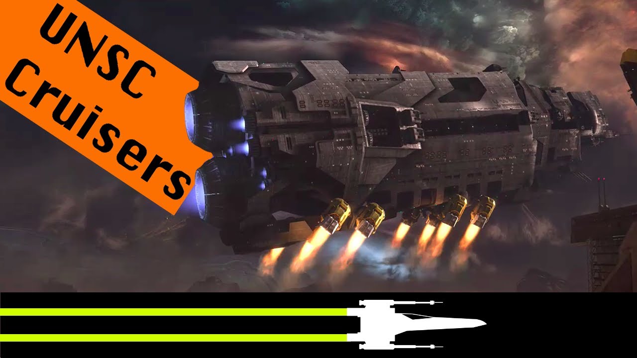 Halo Unsc Cruiser