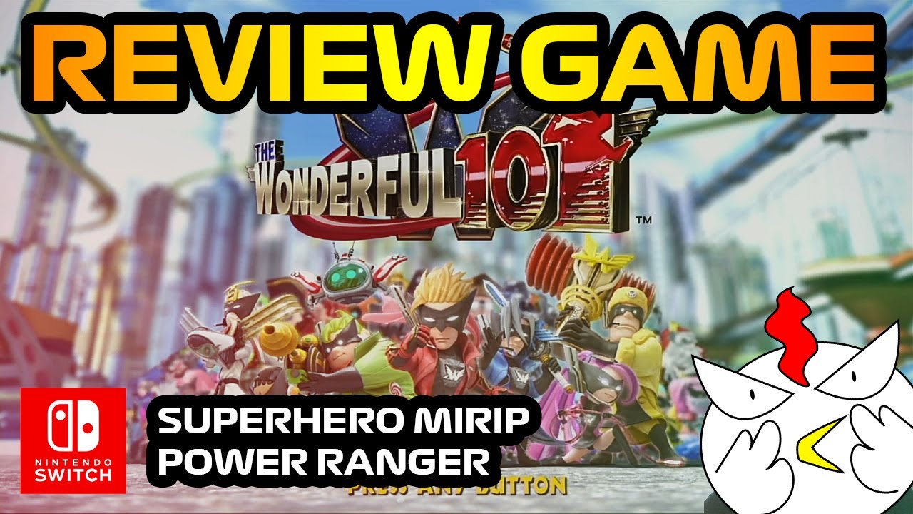 SUPERHERO MIRIP POWER RANGER - REVIEW THE WONDERFUL 101 REMASTERED ...