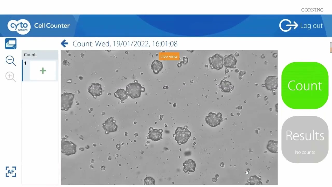 Organoid Counting Software for Corning® Cell Counter - YouTube