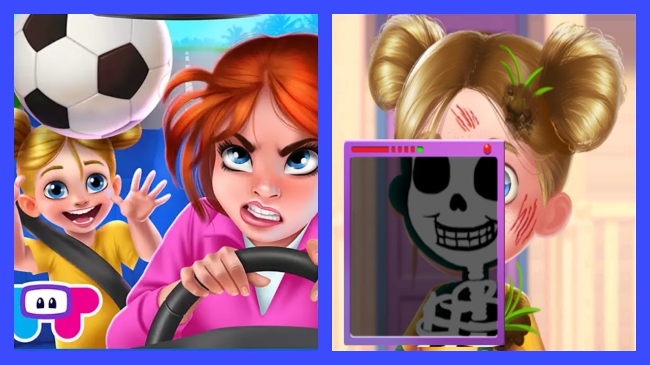 Soccer Mom's Crazy Day TabTale Game - Android Gameplay - YouTube