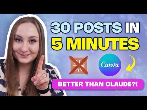 30 Instagram Posts in 5 Minutes with Canva Bulk Create
