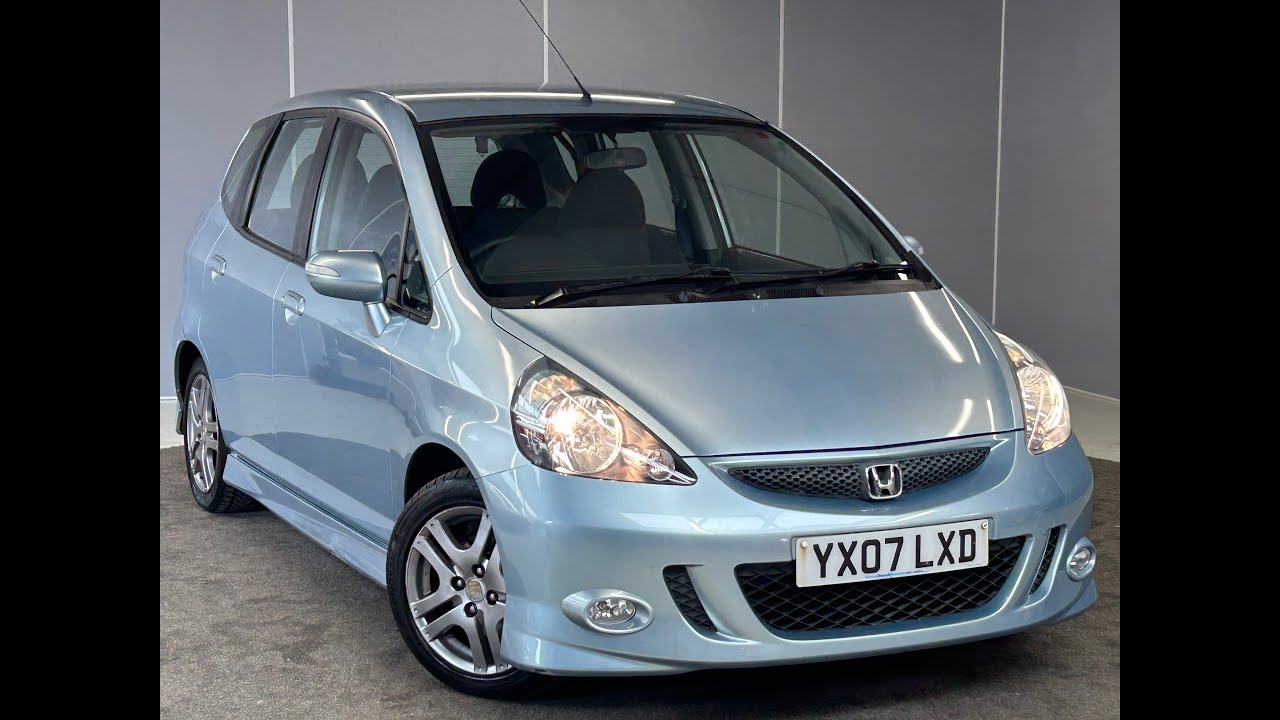 2007 Honda Jazz 1.4 i-DSI Sport CVT-7 5dr - YouTube