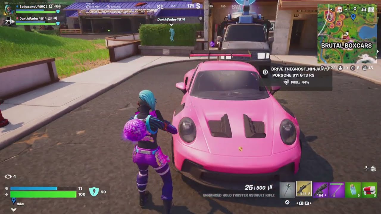 First ever win with Disco Tek Manic Fortnite C6 S1 Gameplay - YouTube