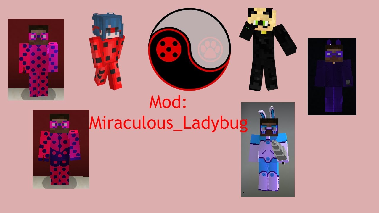 Mod Miraculous_Ladybug 1.4 para la versión 1.16.5 - YouTube