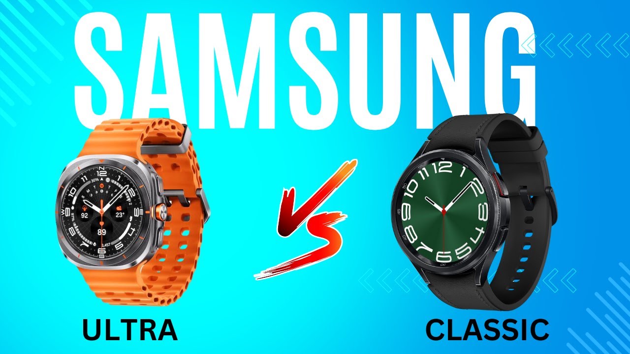 Samsung Galaxy Watch Ultra vs Samsung Galaxy Watch 6 Classic! Is it ...