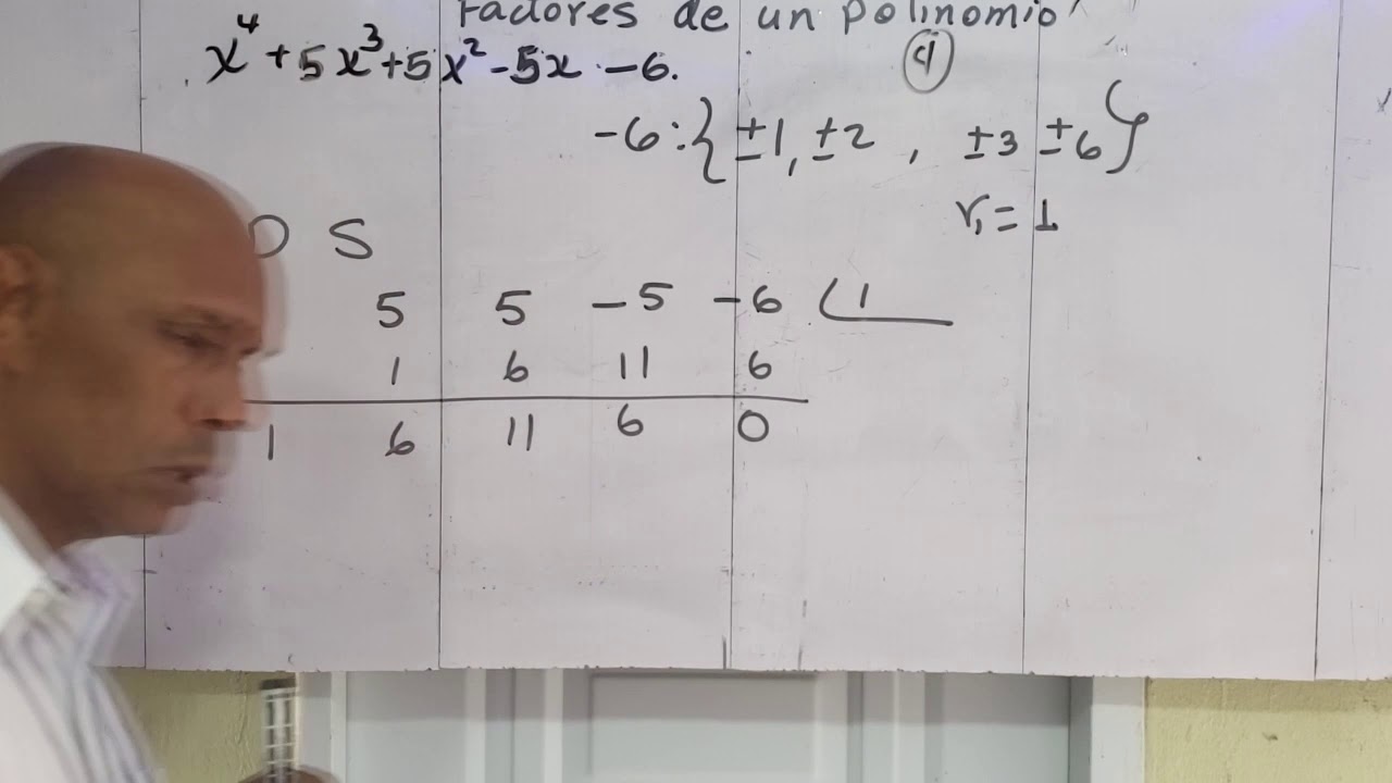 teorema del factor vídeo 4 (matemática 1) [Calculo Orientado] - YouTube