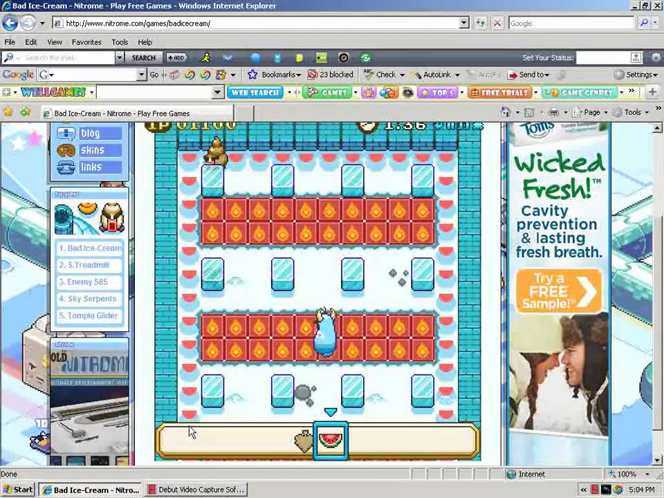 NITROME Bad Ice Cream levels 8-9 - YouTube