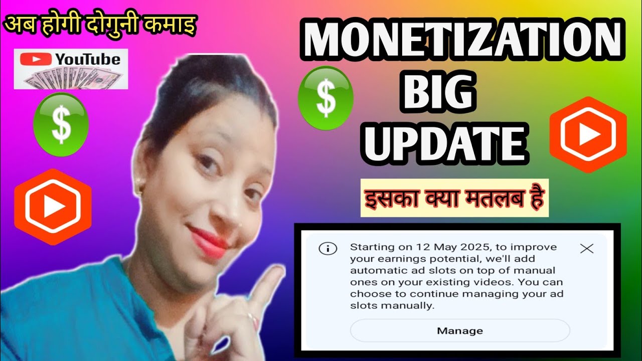 YouTube Monetization Update 🤑 Yt Studio New Notification | 12 May 2025 ...