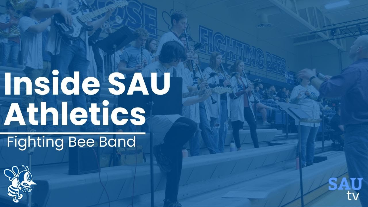 Inside SAU Athletics: Fighting Bee Band - YouTube