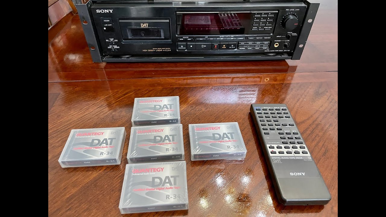 SONY DAT. DTC-700 Digital Audio Tape Player and Recorder. Audiophile ...