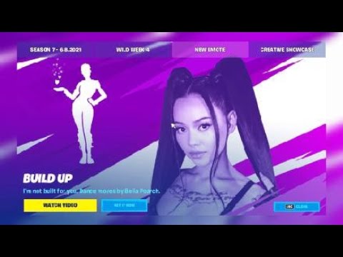 Biuld up dance in Fortnite by Bella Porch - YouTube