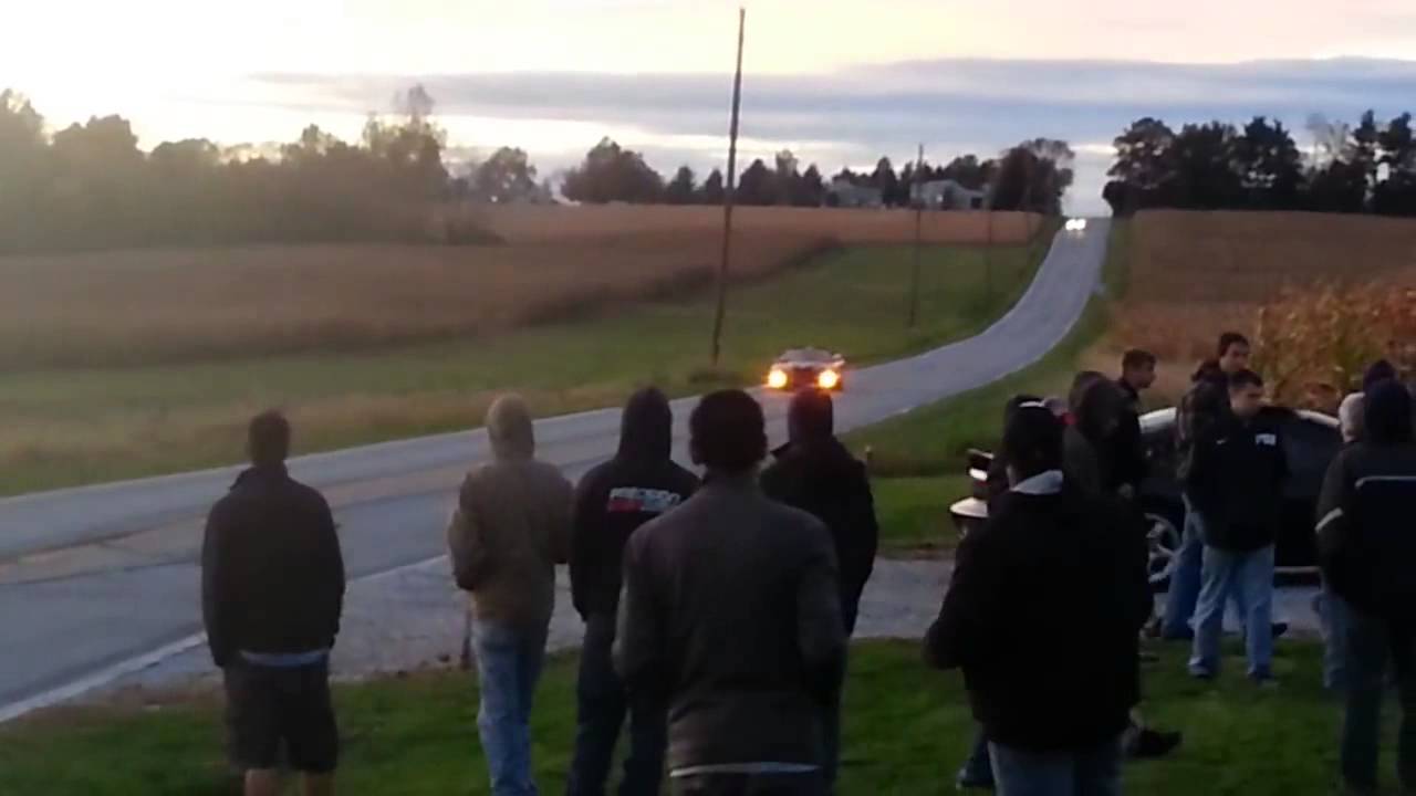 Drag racing at night York pa pt2 - YouTube