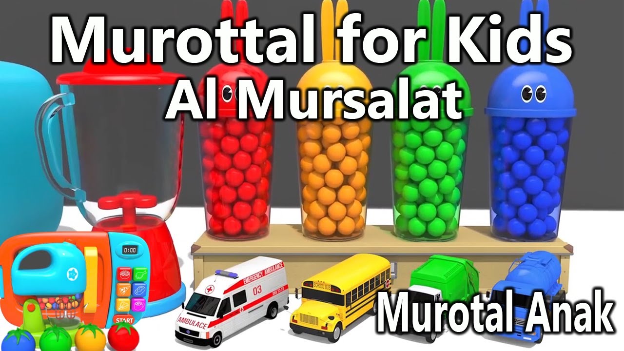 Murotal Anak Surat Al Mursalat | Al Mursalaat | Murottal for Baby ...