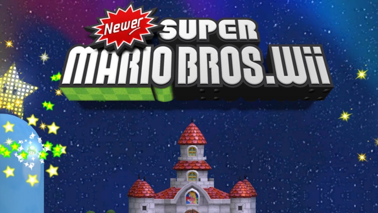 [Hack 100%] Newer Super Mario Bros Wii : Sky Mountain/Starry Skies ...