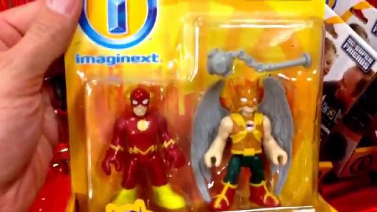 IMAGINEXT "Hawkman and The Flash - DC Super Friends" 2 Pack Action ...