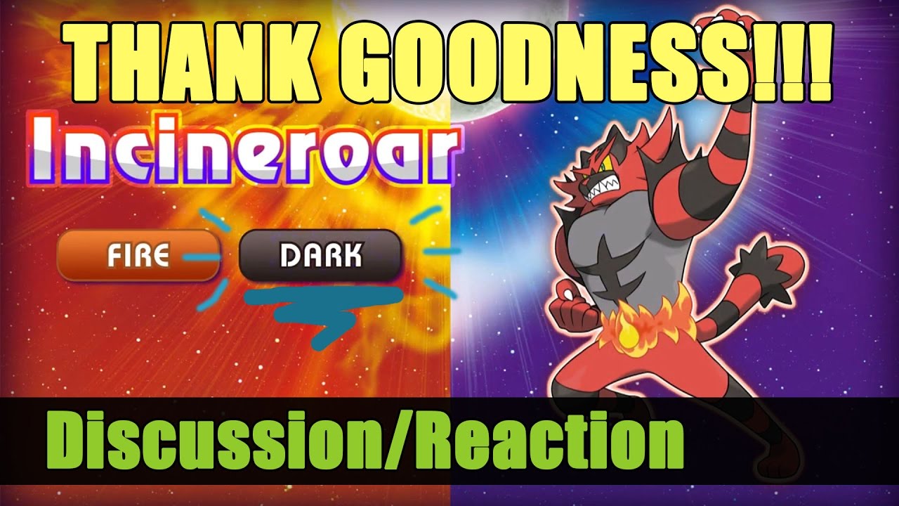 IT'S A DARK TYPE! Pokemon Sun and Moon: Final Evolved Starters ...