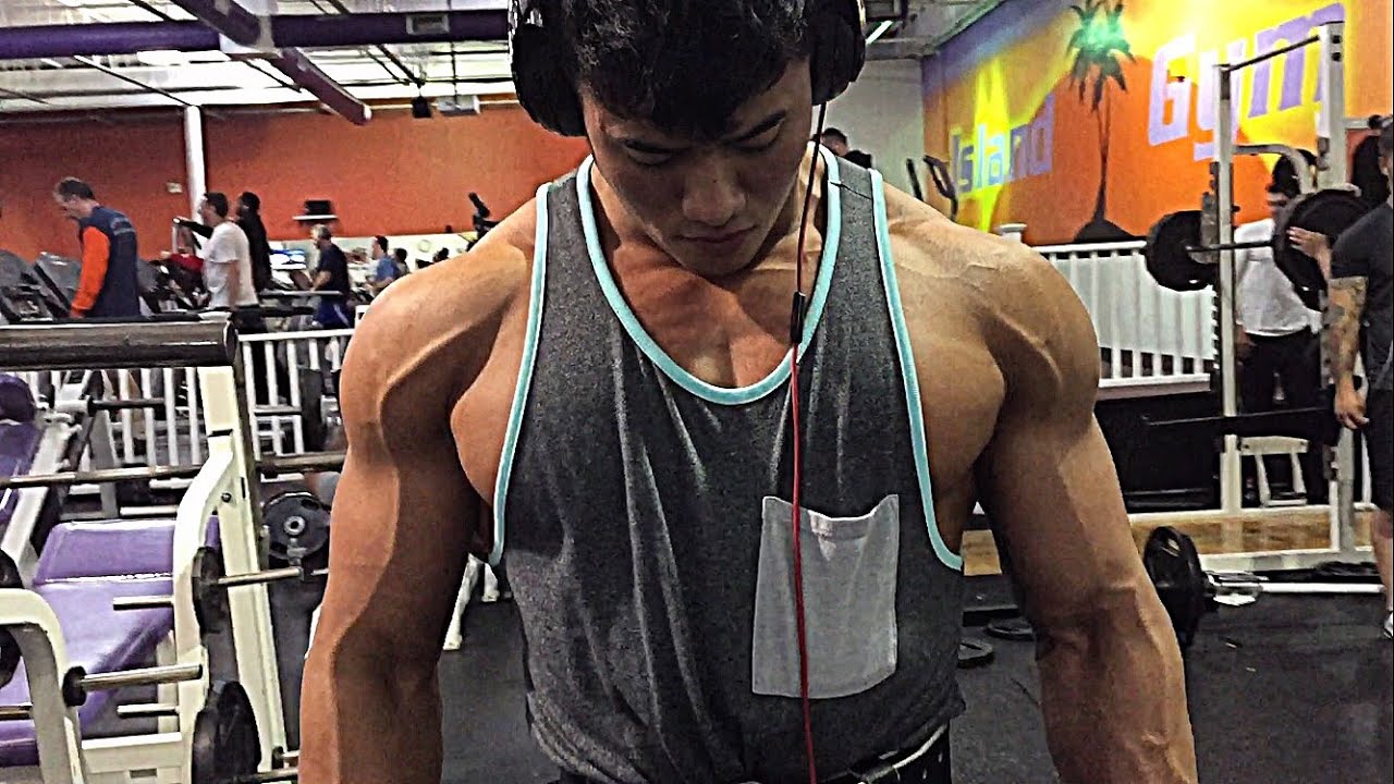 Steven Cao Road to Pro: 8 weeks out Nationals Arm Destruction Workout ...