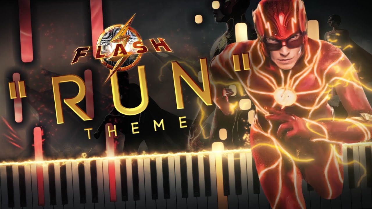 "Run" - The Flash (2023) Movie OST (Synthesia Piano Tutorial)+SHEETS ...