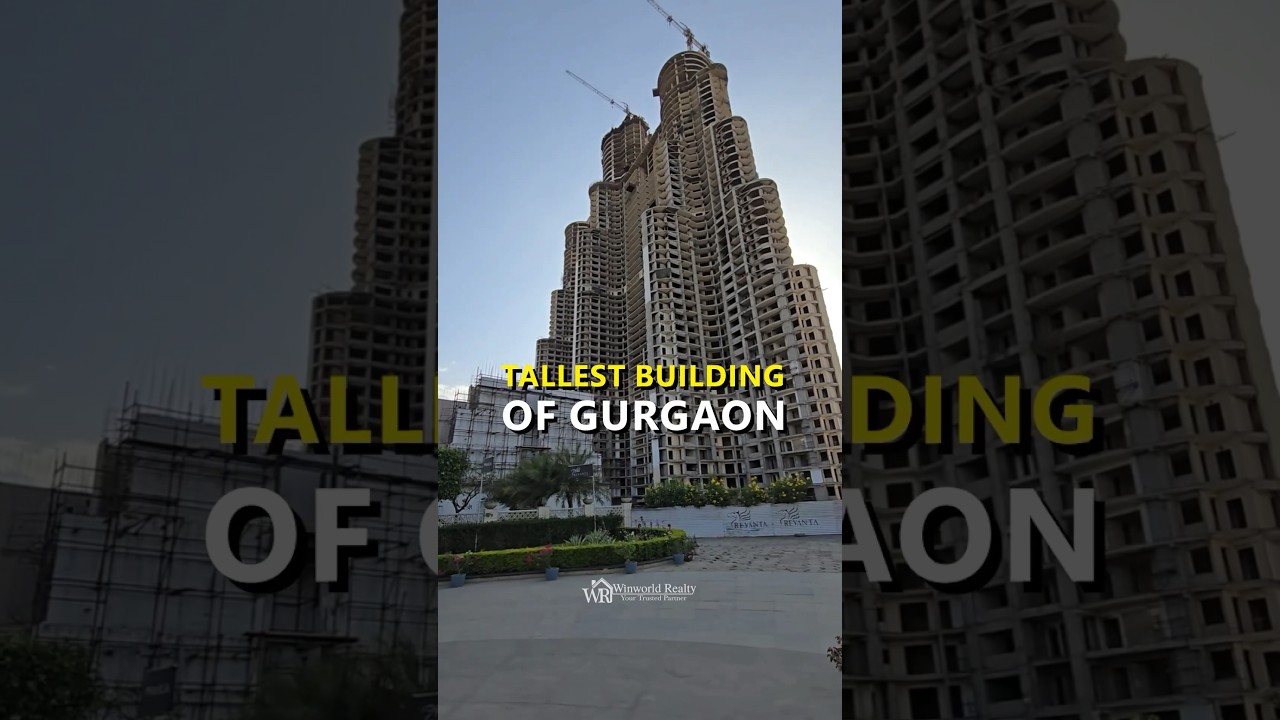Raheja Revanta Tallest Skyscraper of Gurgaon stalled construction ...