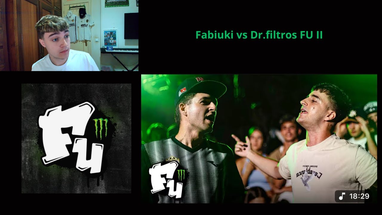 Dos Freestylers de otro planeta. Fabiuki vs Dr.filtros Fu II (Reacción ...