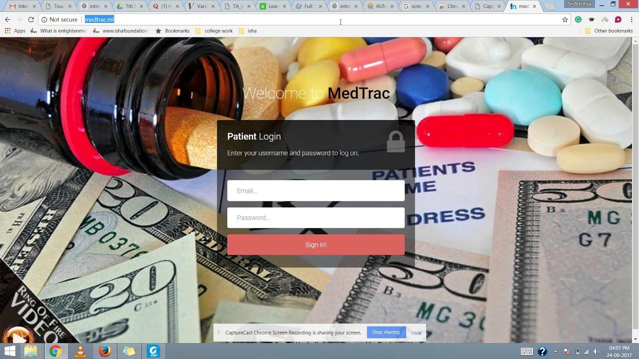 MedTrac Demo - YouTube