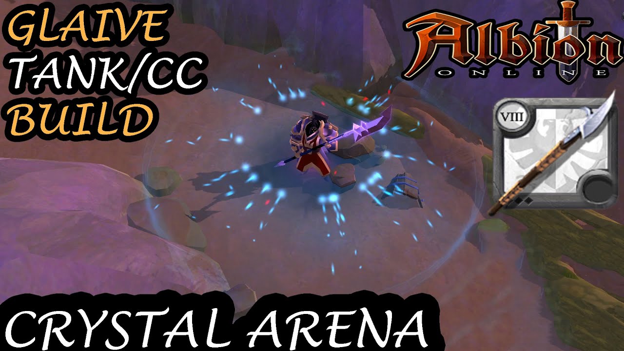 Glaive Tank/CC Build - Crystal Arena (Silver 2) - Albion Online - YouTube
