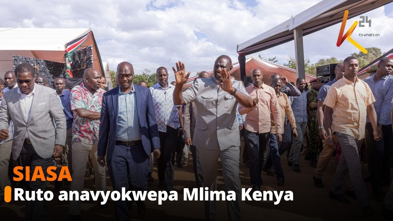 Ziara za Rais Ruto Mlima Kenya zapungua - YouTube