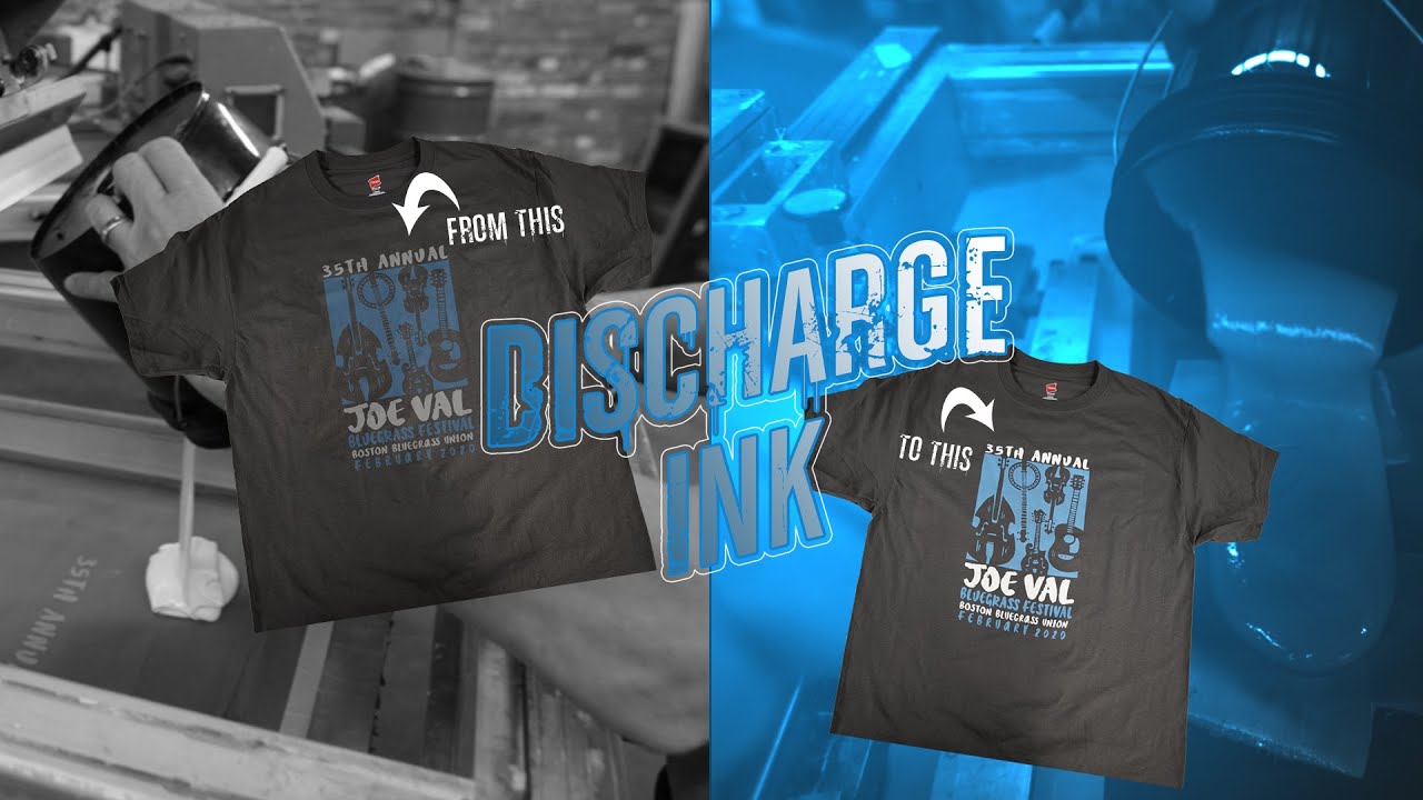 How Discharge Inks Work - YouTube