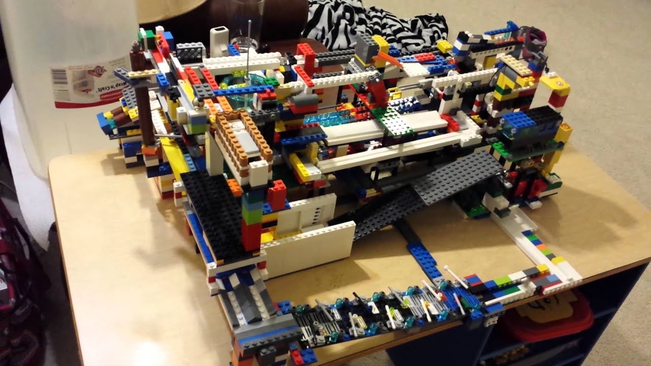 Marble Machine made of Legos - YouTube