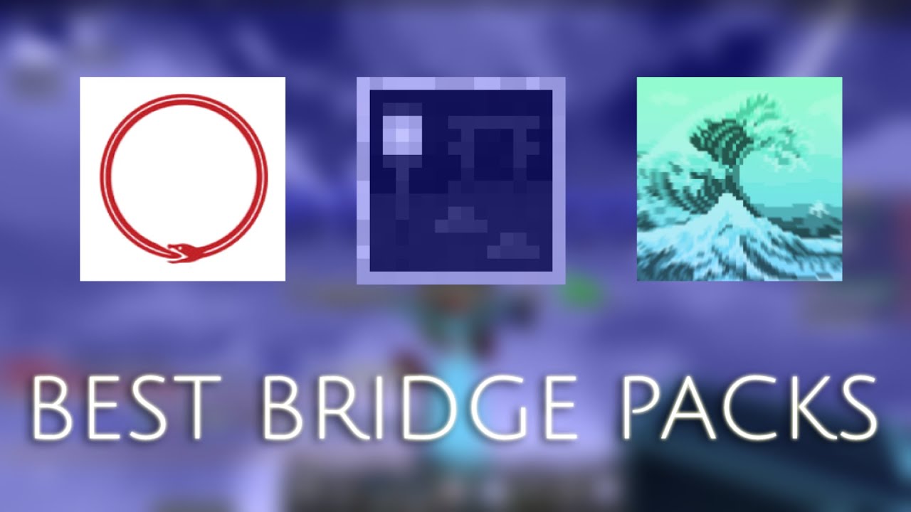 THE BEST TEXTURE PACKS FOR HYPIXEL BRIDGE (1.8.9 FPS BOOST) - YouTube