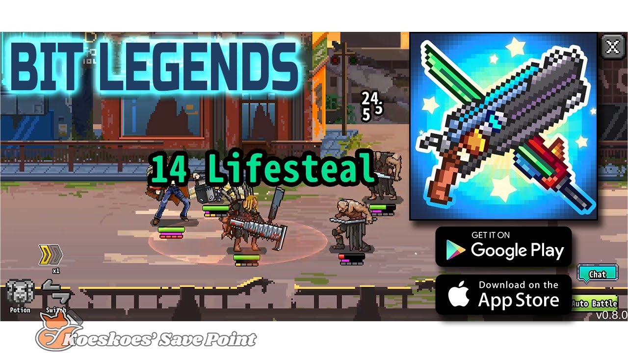 Battle Monsters to Capture then Evolve them! [ Bit Legends Video ...