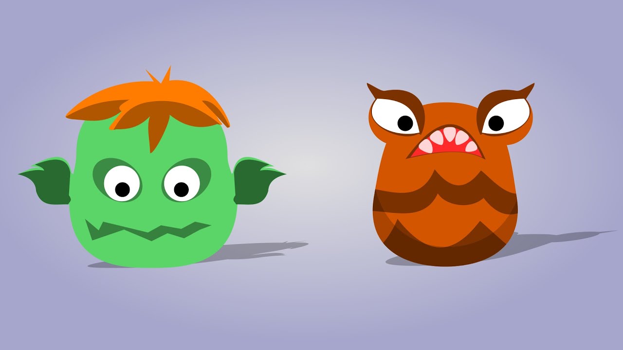 Two very simple Characters in InkScape - YouTube