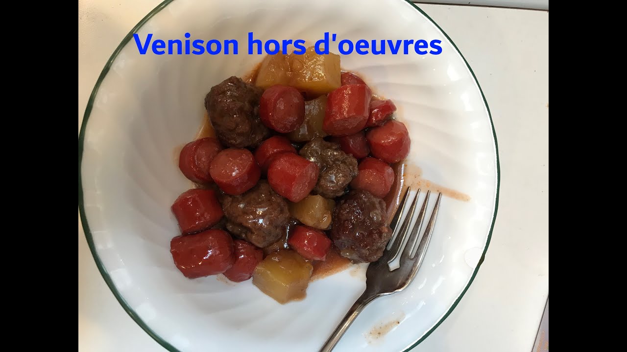 AWESOME Venison Appetizers - YouTube