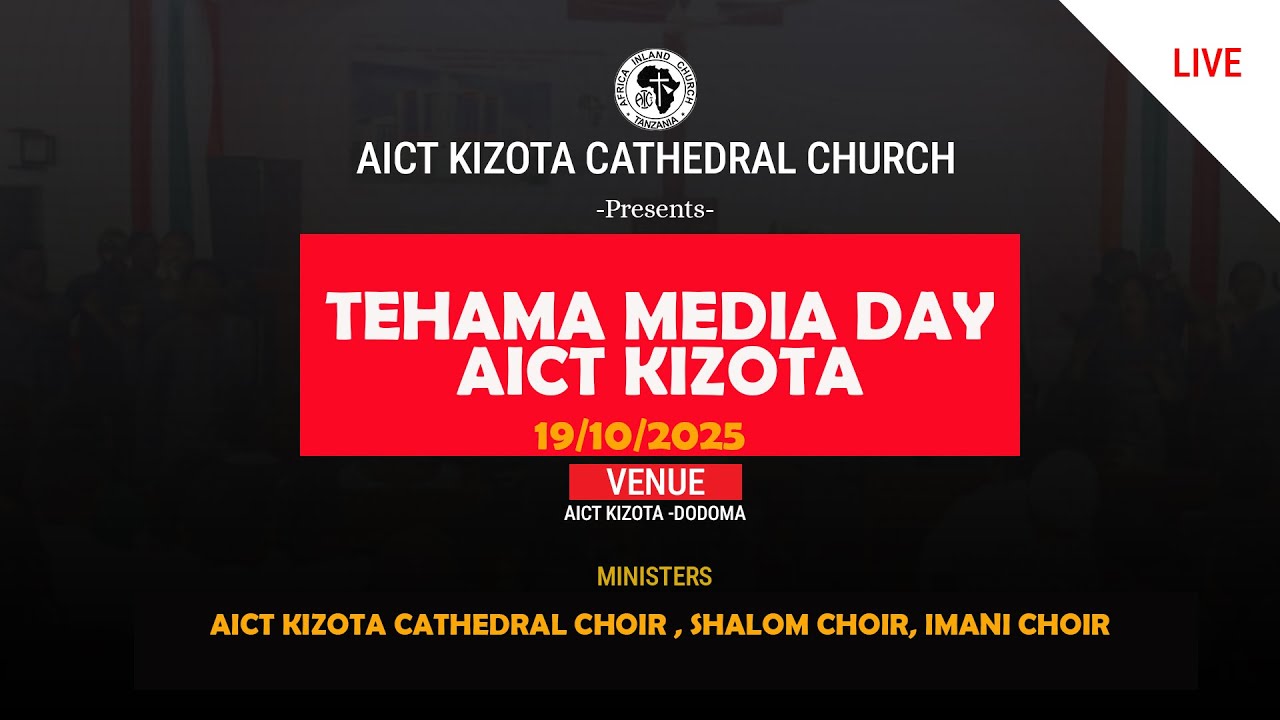 AICT KANISA KUU LA UASKOFU KIZOTA - DODOMA IBADA YA JUMAPILI AICT ...