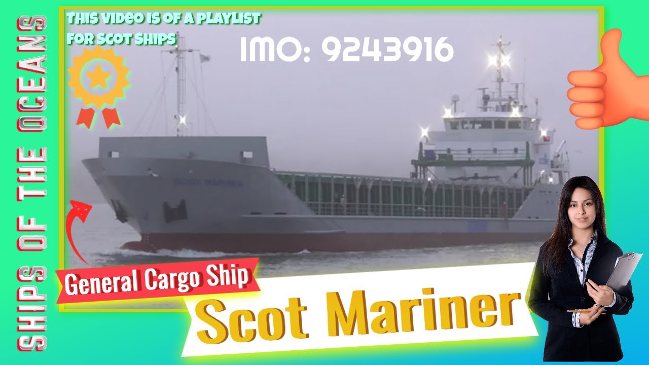 Scot Mariner - General Cargo Ship departs Warrenpoint Harbour - YouTube