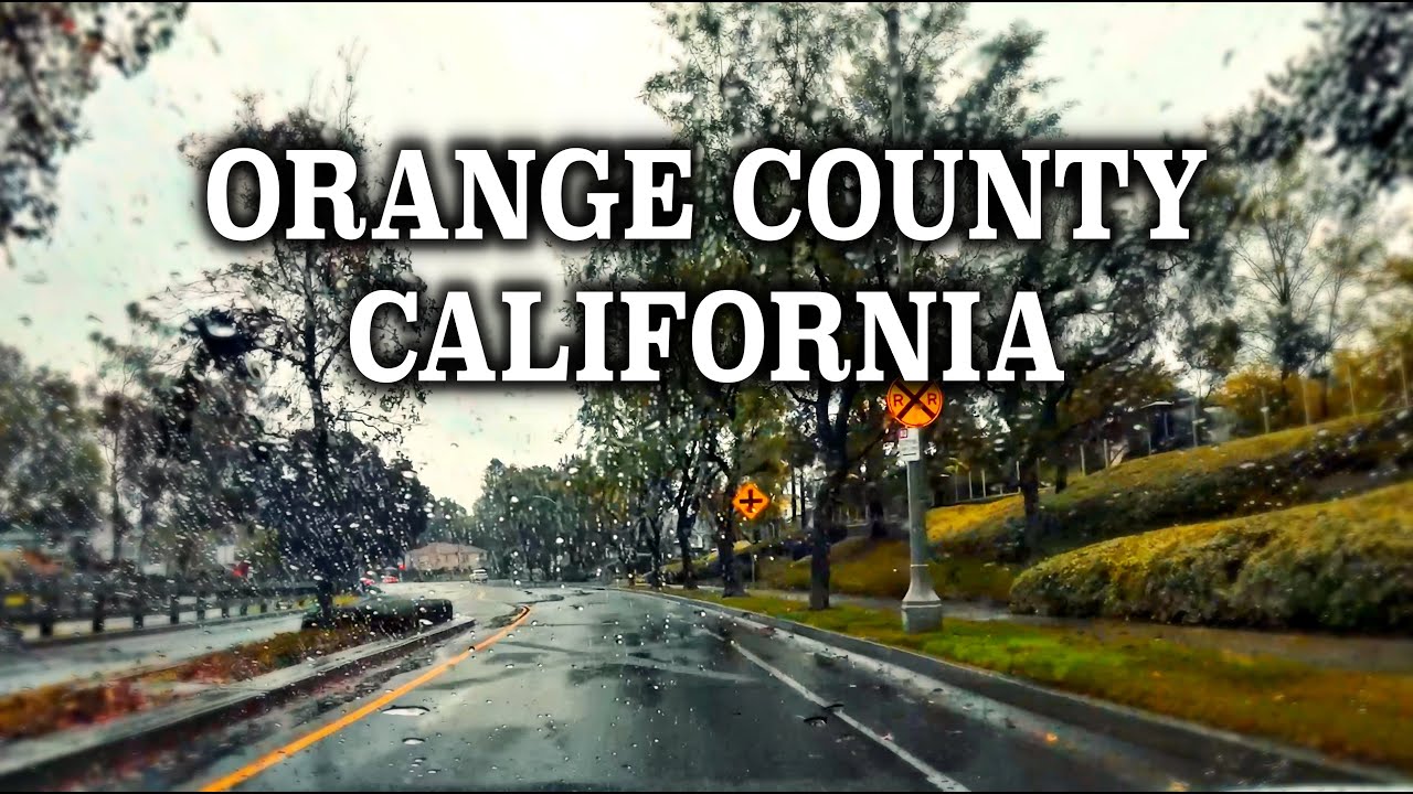 Orange County in California | 4K Relaxing Driving Footage | Driving ...