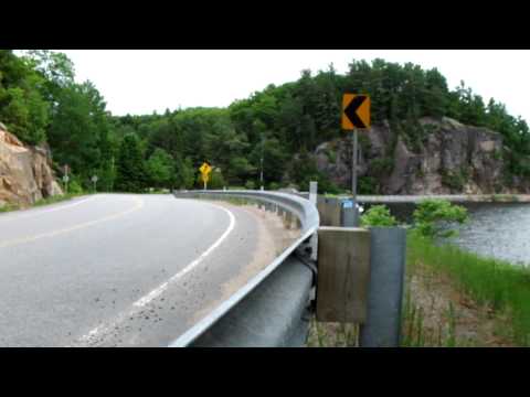 Japanese School Girl Carving Up The Road!